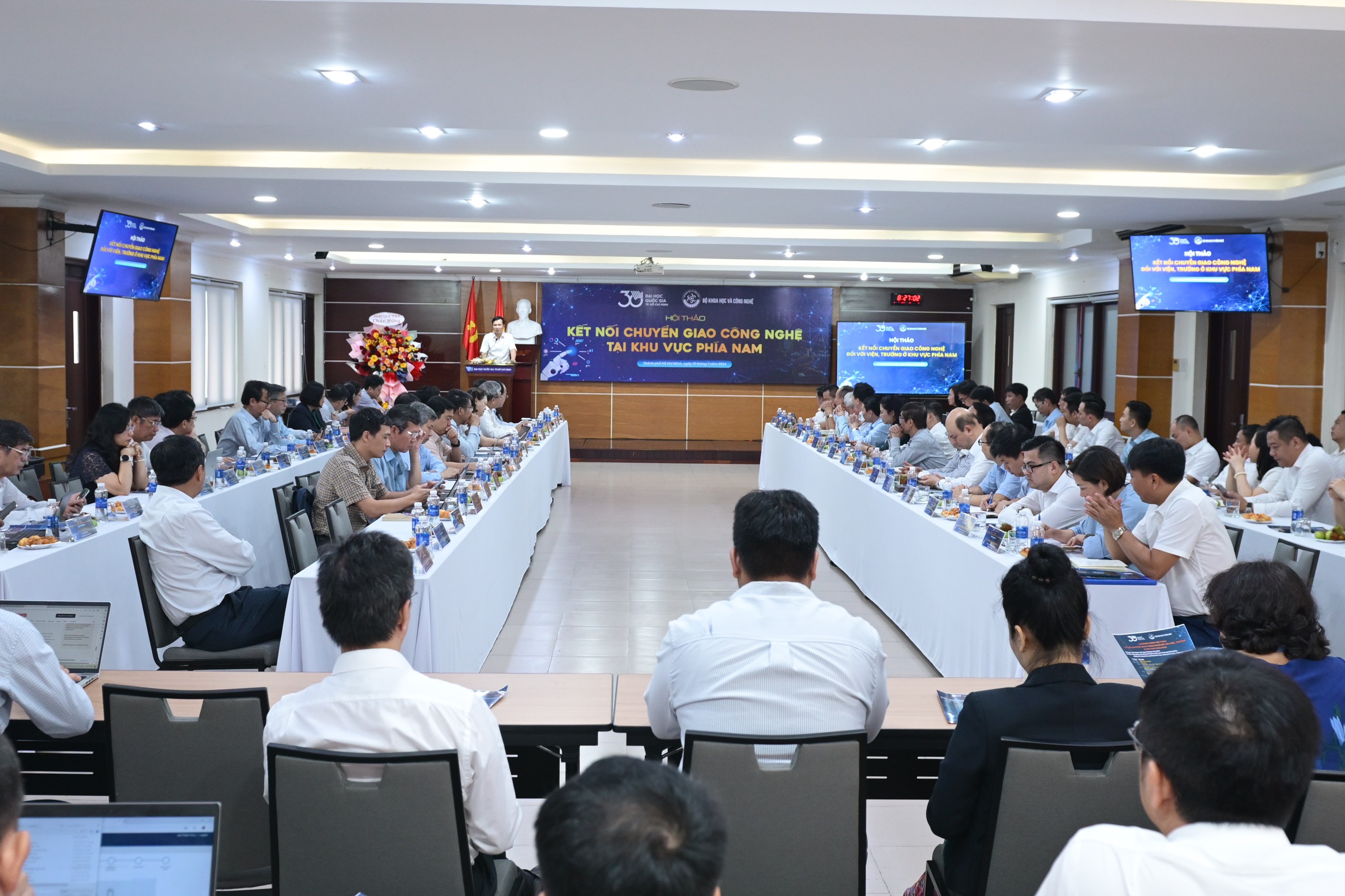 ĐHQG-HCM phối hợp Bộ Kh&CN tổ chức Hội thảo “Kết nối chuyển giao công nghệ đối với viện, Trường ...